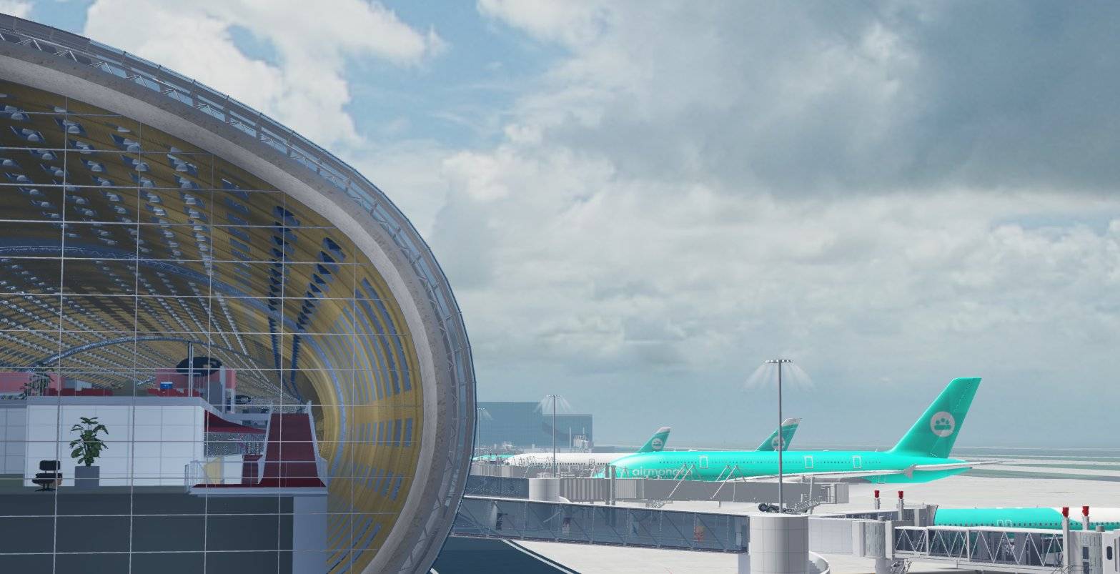 Paris Charles de Gaulle Airport T2E Roblox | ClearlyDev Roblox Marketplace